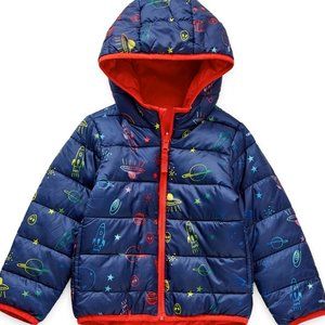 okie dokie | Jackets & Coats | Nwt 4t 4 Rainbow Firm Space Rockets Okie ...